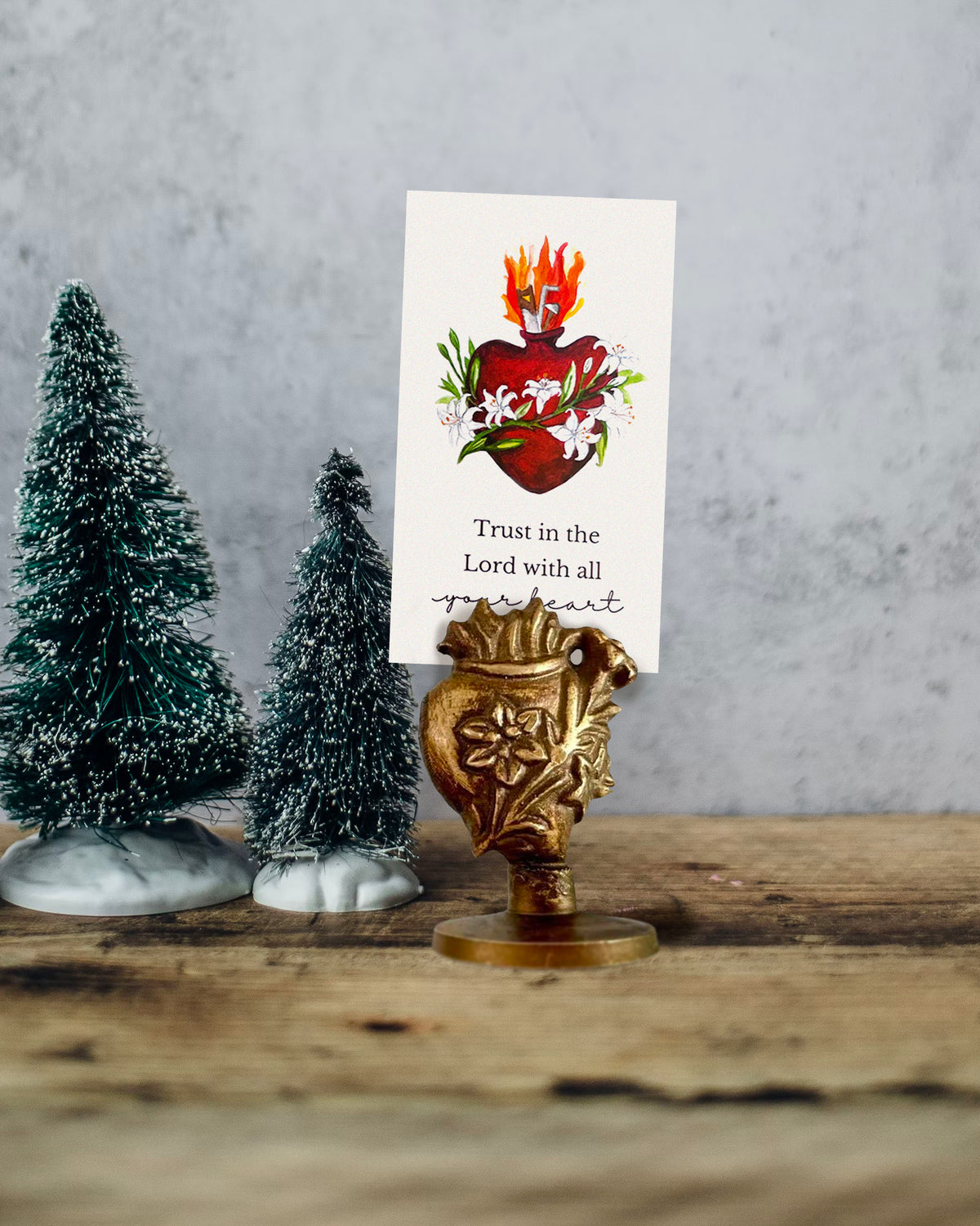Hearts of the Holy Family Prayer Card Holders – Leanne Bowen
