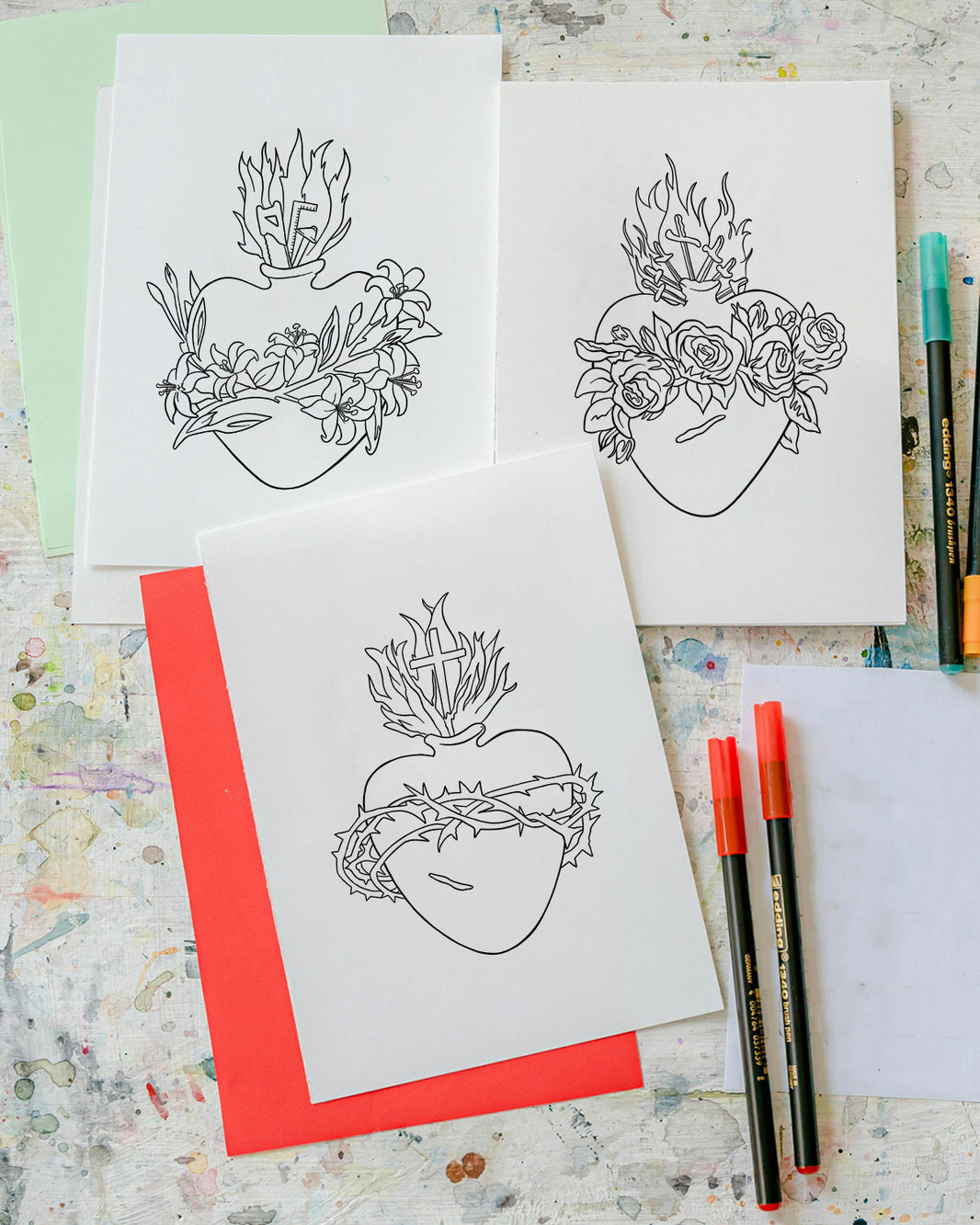 Coloring Pages – Leanne Bowen